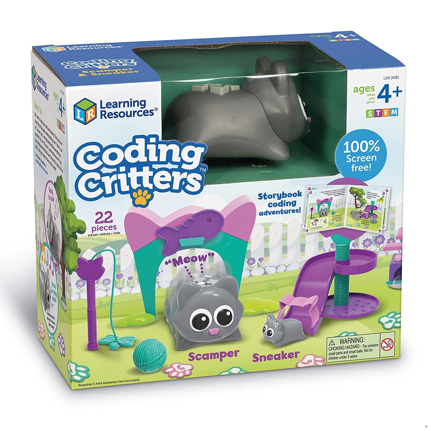 набор "Скампер и Сникер" (РобоКошка) - Интернет-магазин - Спектра плюс